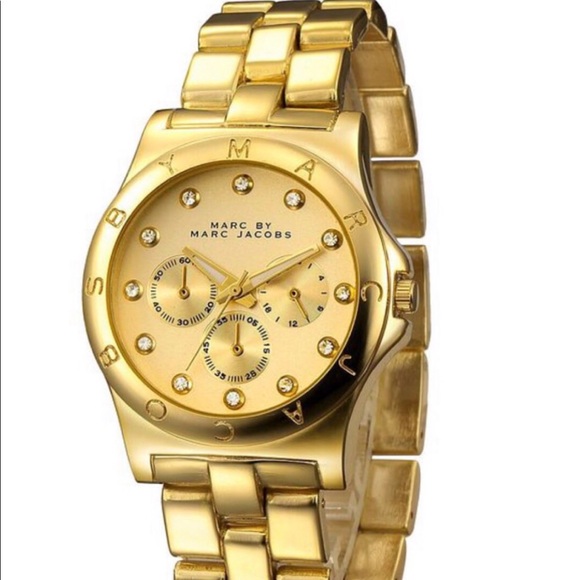 Marc By Marc Jacobs | Accessories | Marc Jacobs Gold Watch Retail 226 ...
